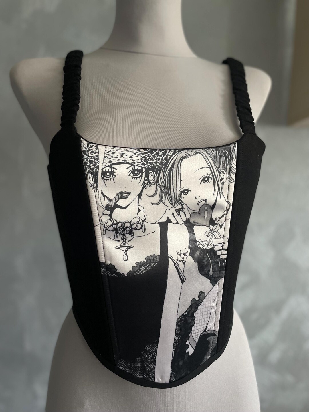Anime, NANA Manga, Corset Top, Corset With Picture, Cosplay Costume - Etsy