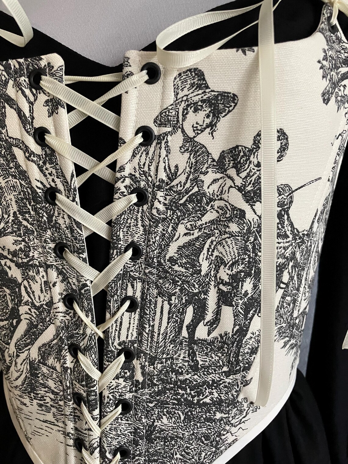 Cottagecore Princess Front Lacing Bustier Royal Vampire Queen ...