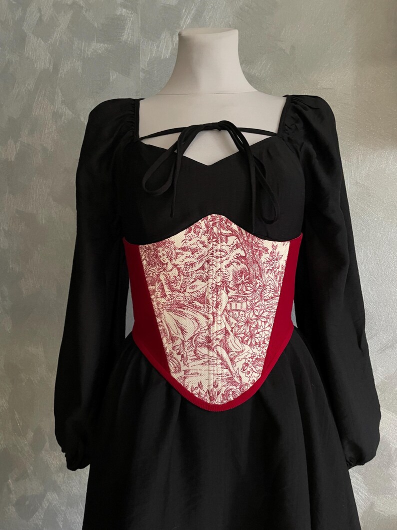 Сorsage, Corset, Corset Belt, Renaissance Bodice, Underbust Corset - Etsy
