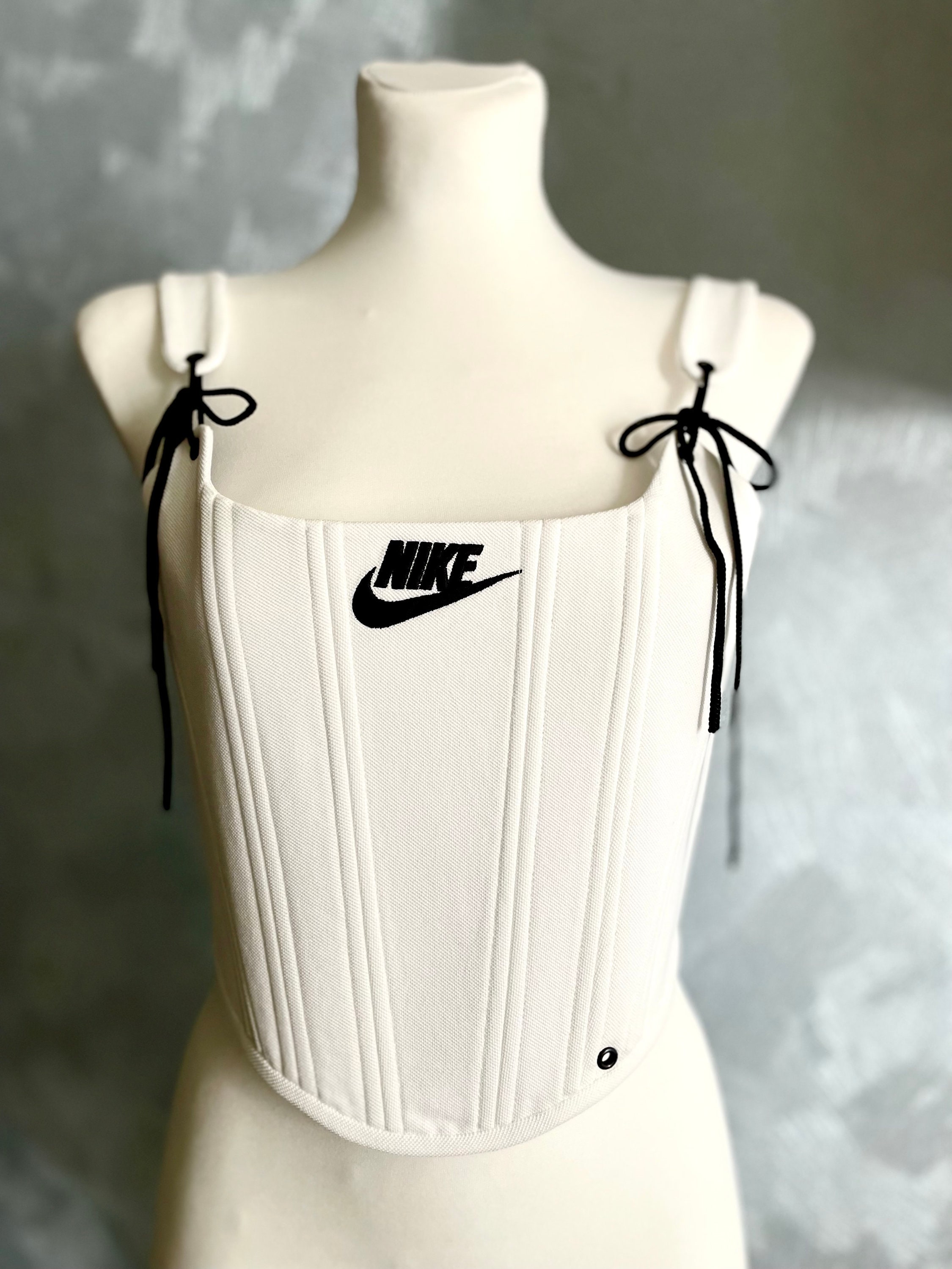 Reworked Nike Corset Etsy