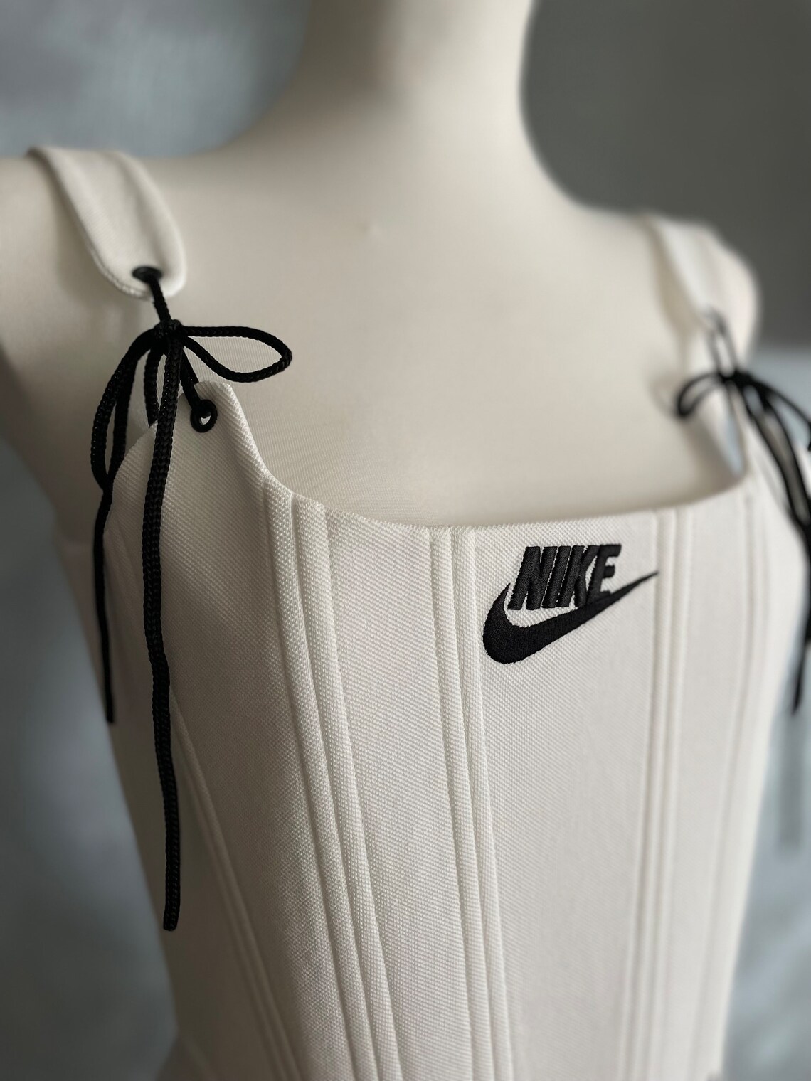 Upcycling Corset, Corset Top, Corset From Polo, Polo Corset, Upcycled ...