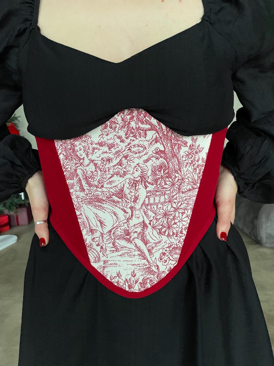 Сorsage, Corset, Corset Belt, Renaissance Bodice, Underbust Corset - Etsy