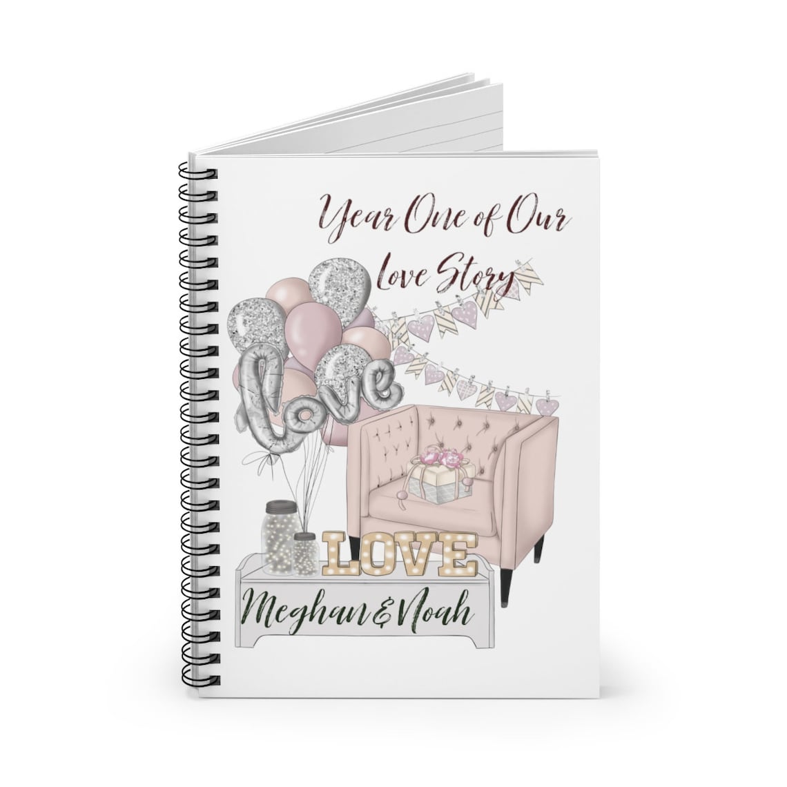 Year One Our Love Story Our First Year Together Book Year - Etsy