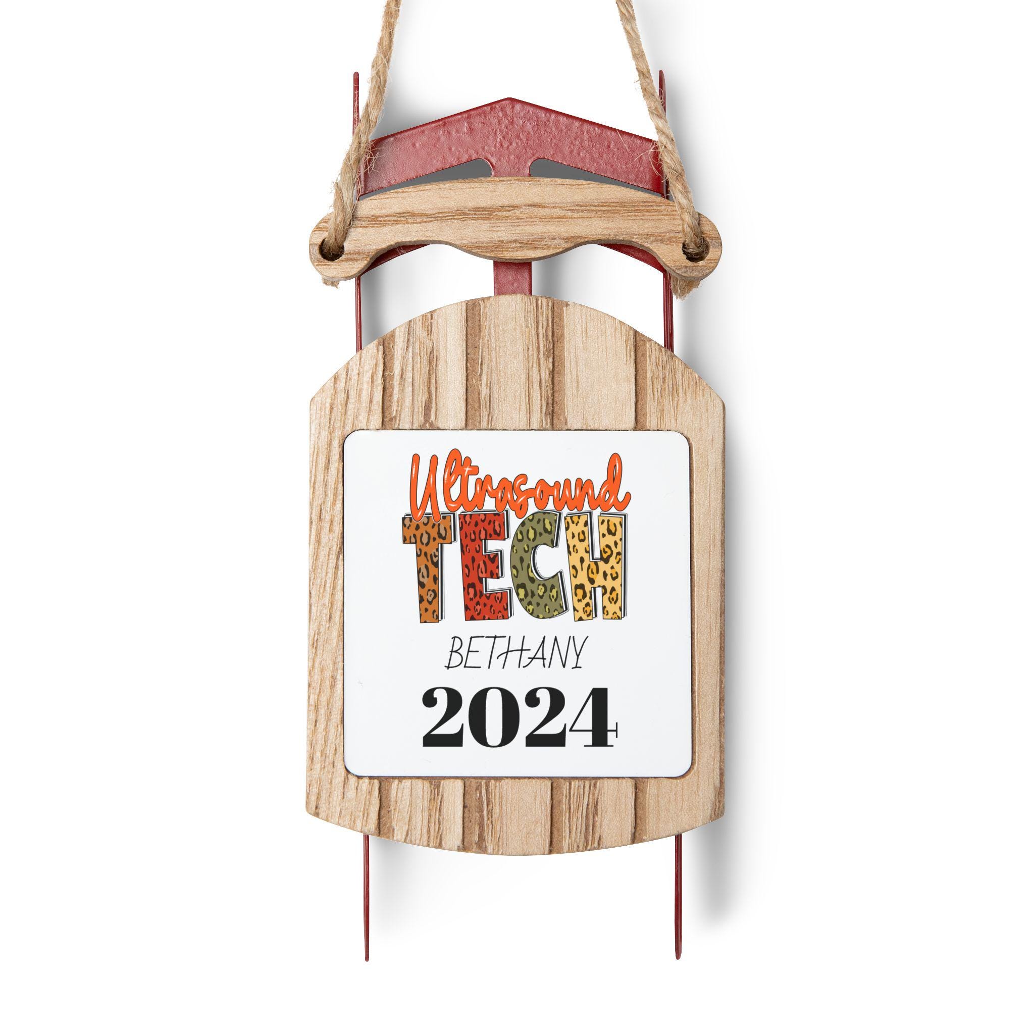 Ultrasound Tech Ornament, Custom Ultrasound Christmas,new Sonographer ...