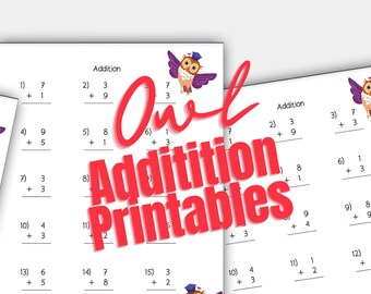 11 Printable Double Digit Addition Worksheets. Numbers 10 20. Grades ...