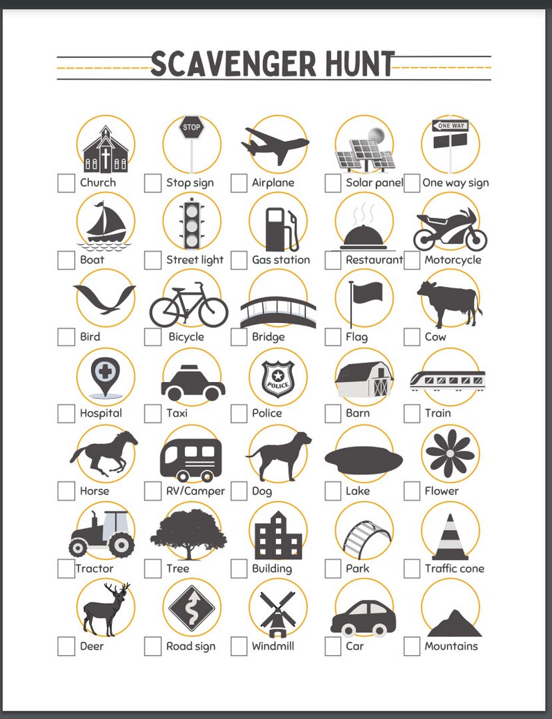 Road Trip Games, Road Trip Printable Game Bundle, Family Activity Ideas ...