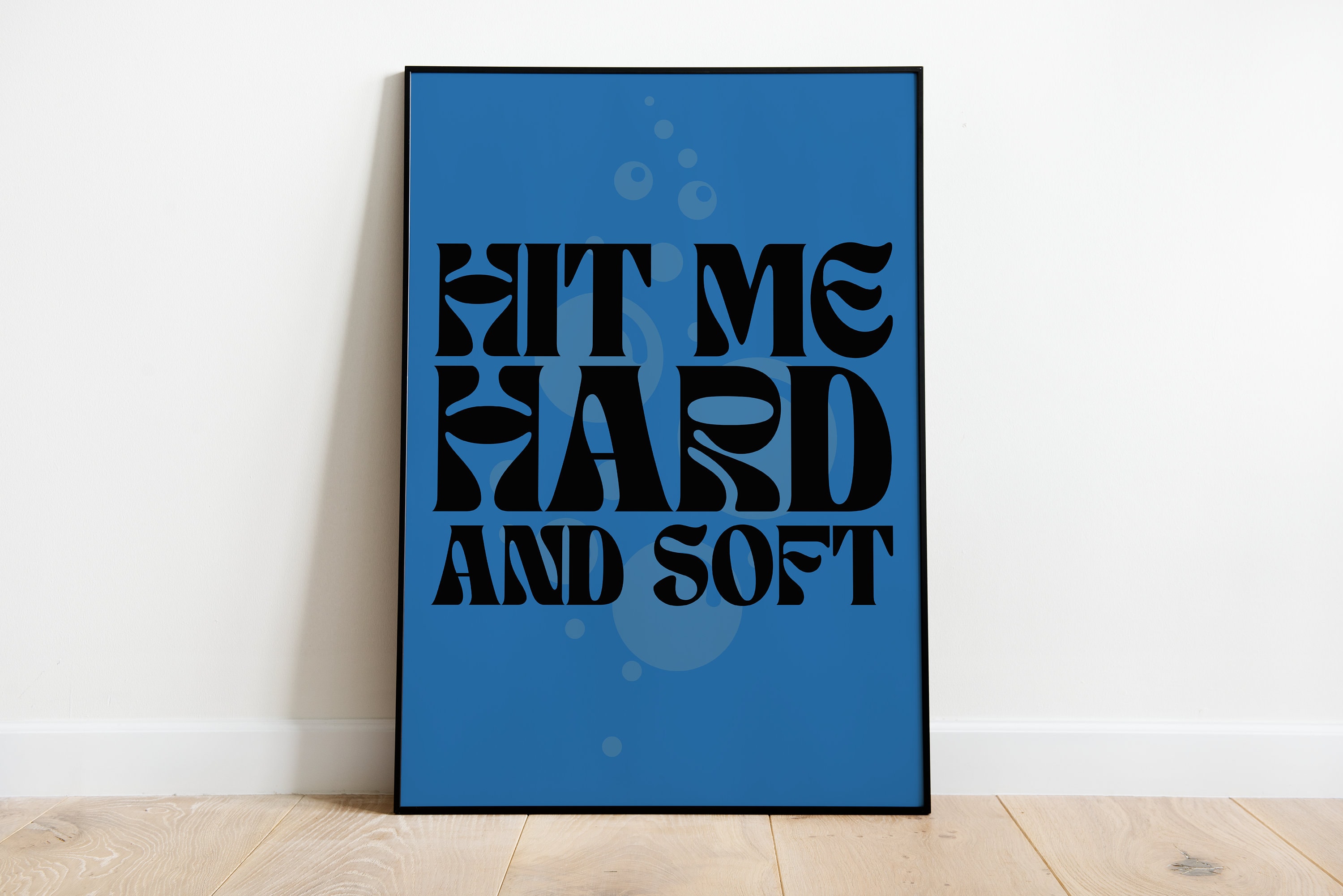 Billie Eilish Print Hit Me Hard and Soft Music Print Wall Art ...