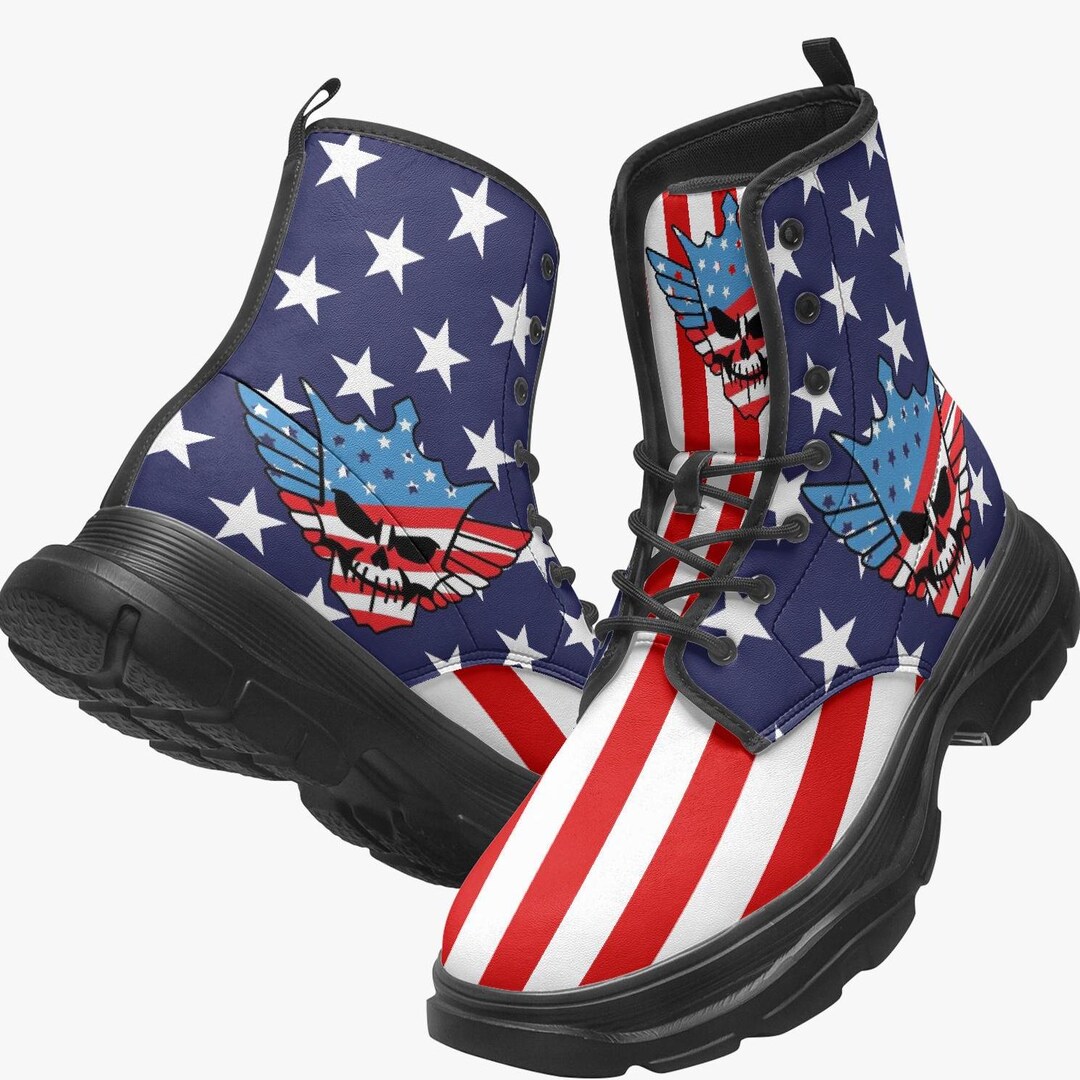 Cody Rhodes American Nightmare Boots Wrestling Cody Rhodes Unisex Shoes ...