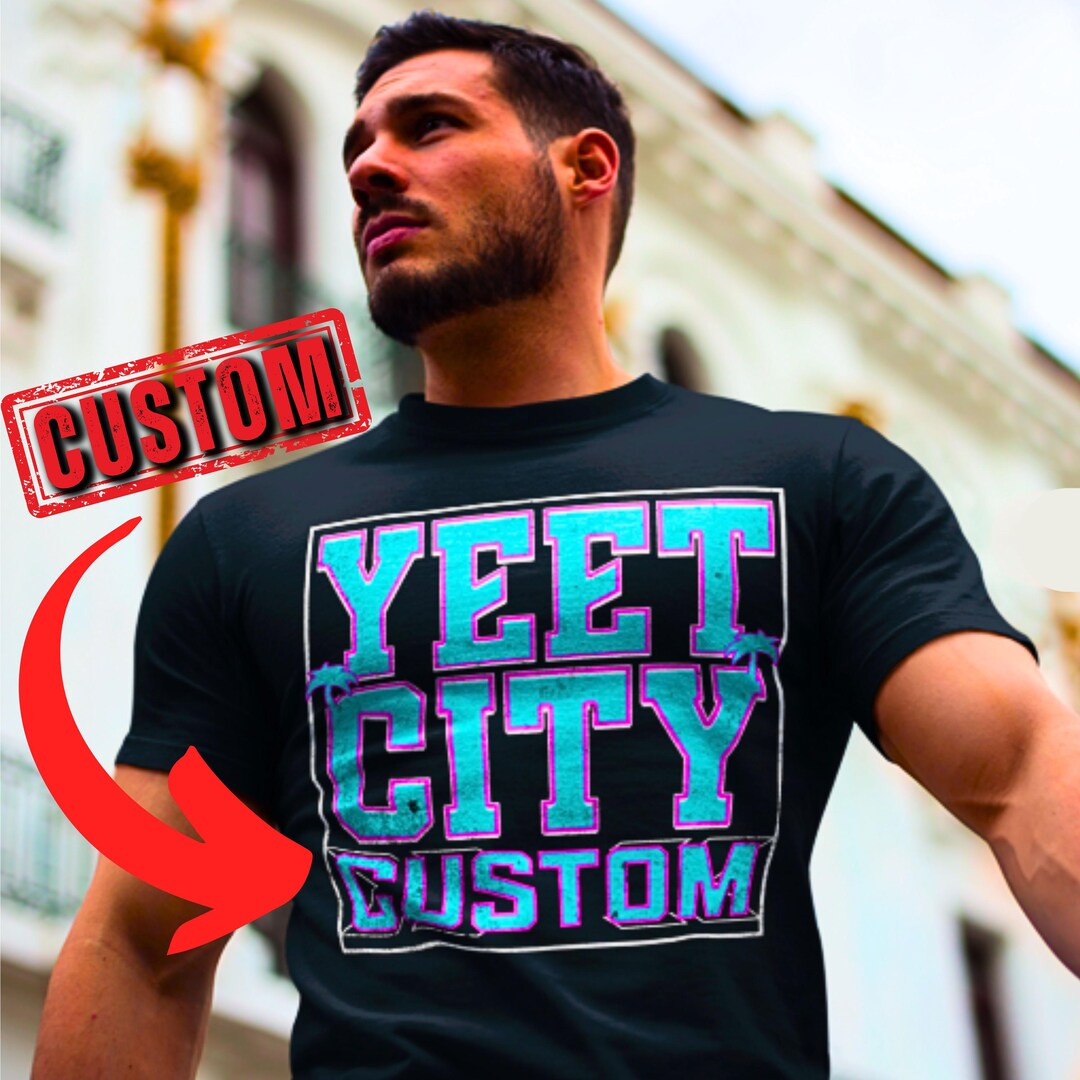 Main Event Jey YEET Custom Wrestling T-shirt Personalized Wrestling ...