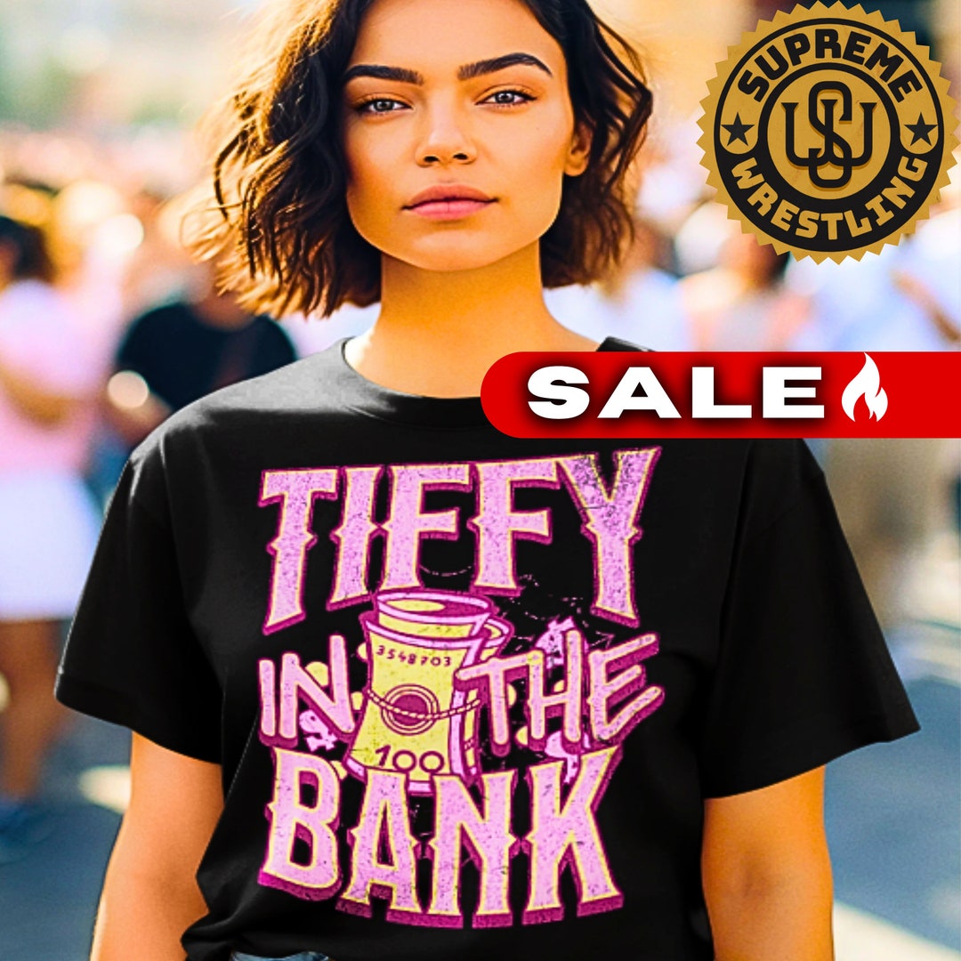 Tiffy in the Bank T-shirt Wrestling Vintage Style Tiffy Time T-shirt - Etsy