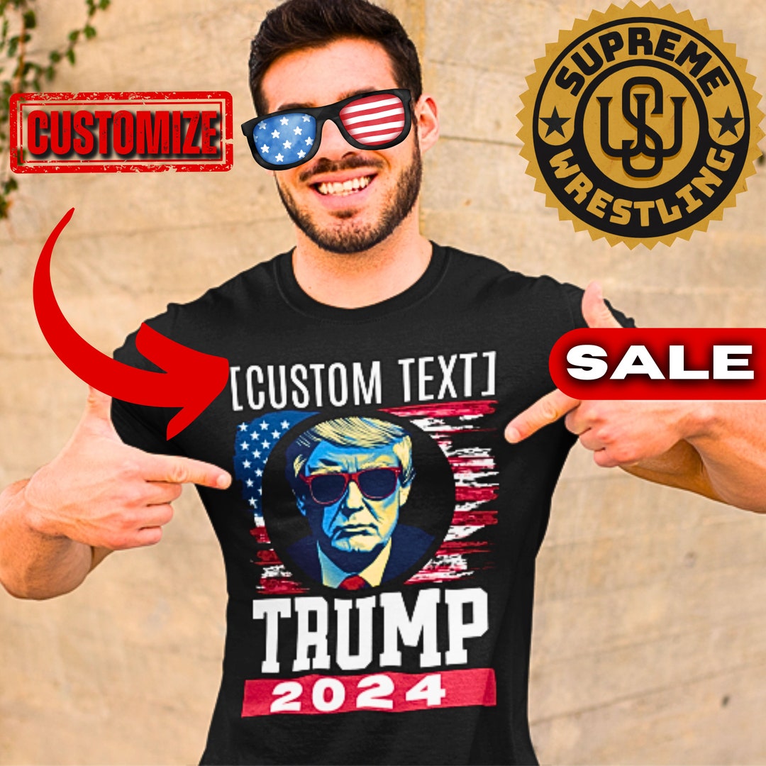 Donald Trump T-shirt Custom Trump 2024 Shirt Funny Political Tee for ...