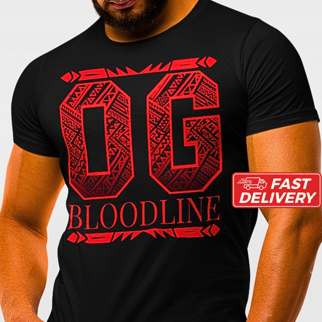 OG Bloodline Wrestling T-shirt for Wrestling Fans the Bloodline ...