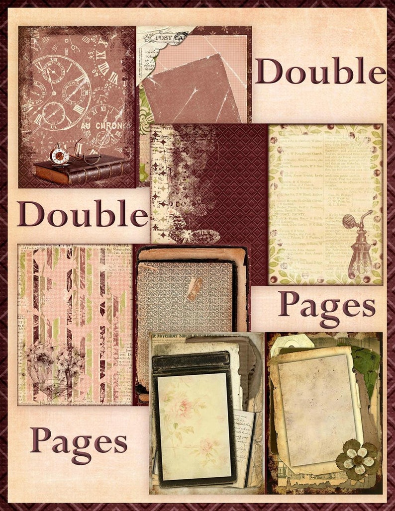 Remember When Mini Book/junk Journal Kit INSTANT DOWNLOAD Digital ...