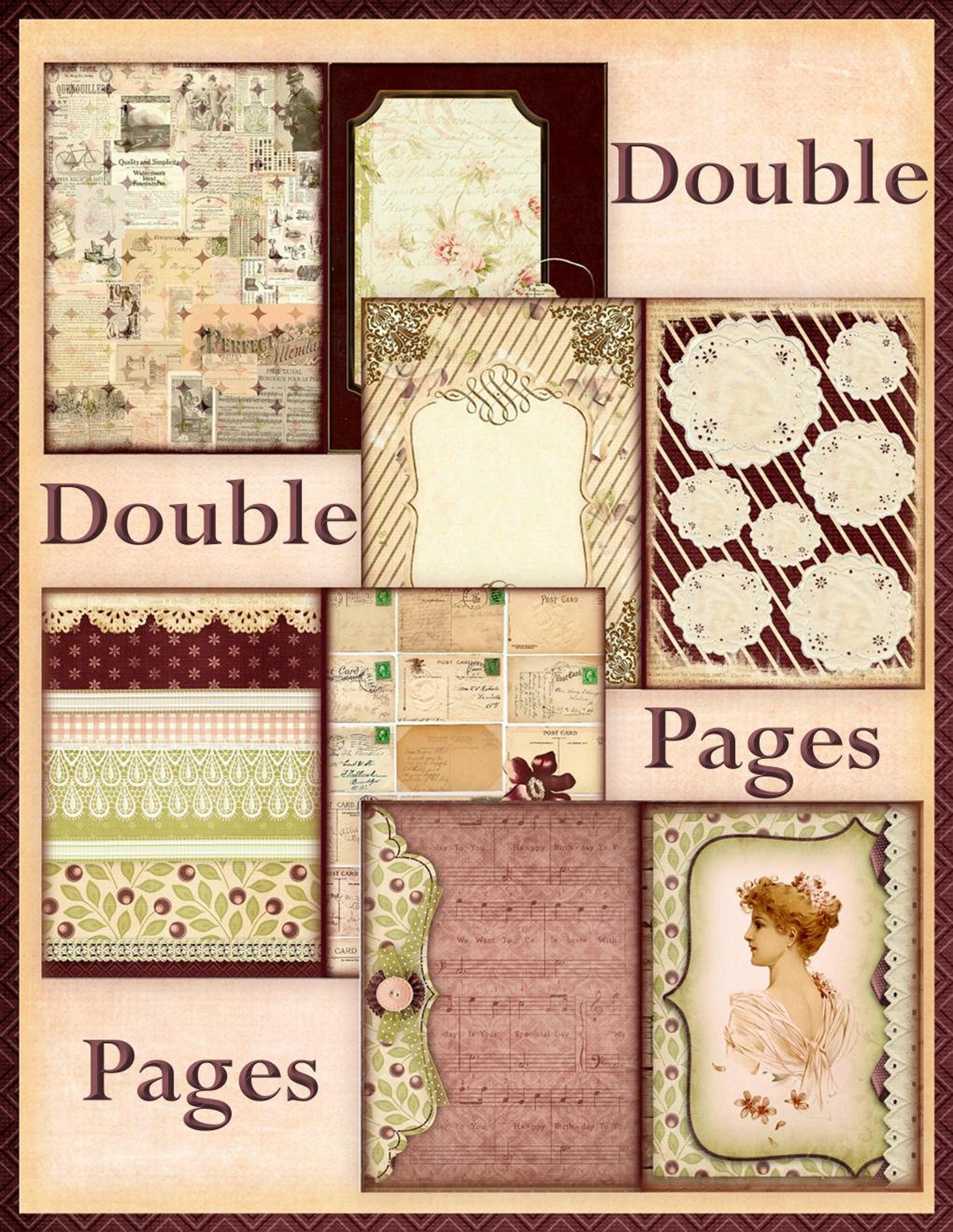 Remember When Mini Book/junk Journal Kit INSTANT DOWNLOAD Digital ...