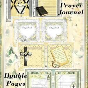 AMAZING GRACE Bible/ Prayer Journal Mini Book Kit Digital Printable ...