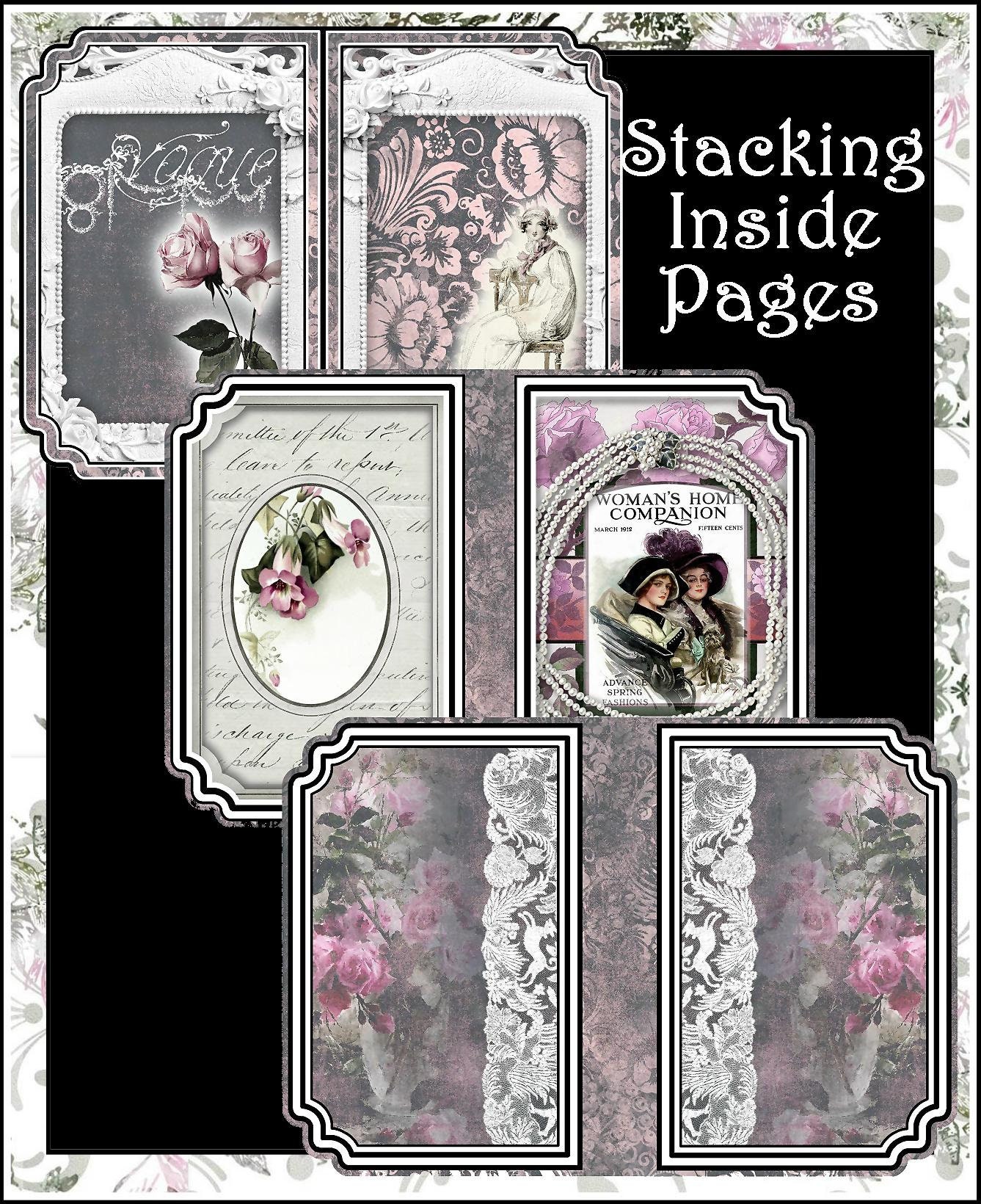 Feminine Wiles Flip Book Journal Kit 25 Digital Printable Sheets ...