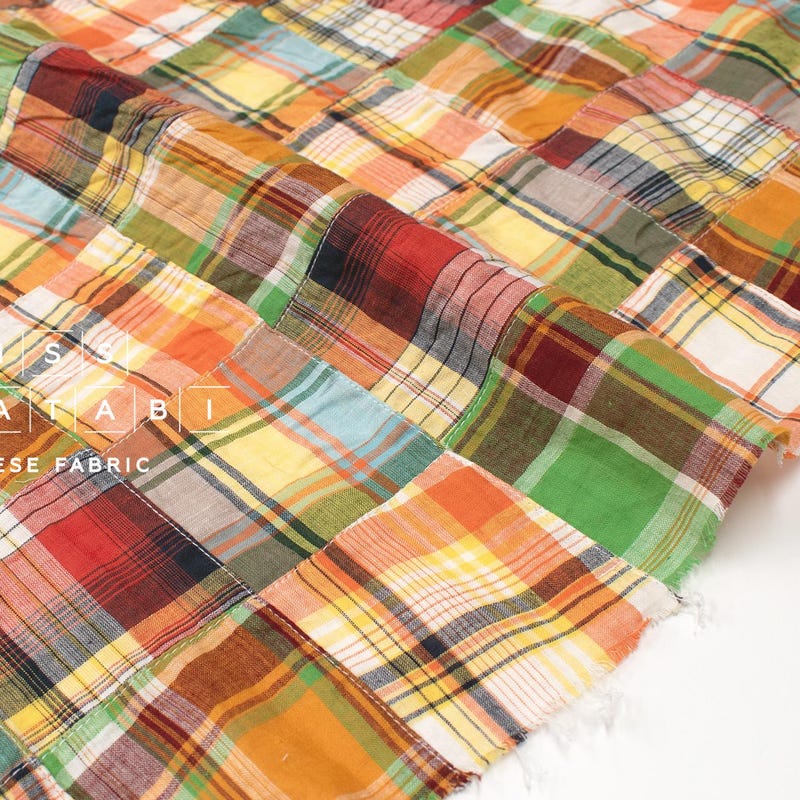 Madras Fabric - Etsy