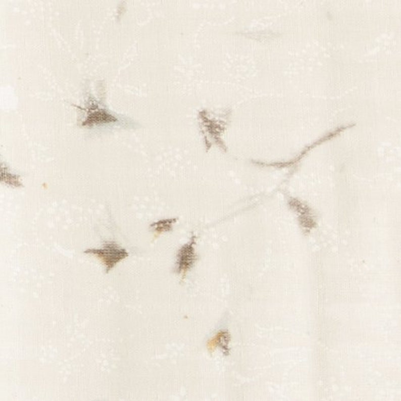 Nani IRO Kokka Japanese Fabric Flowers Bloom & Bear Fruits - Etsy