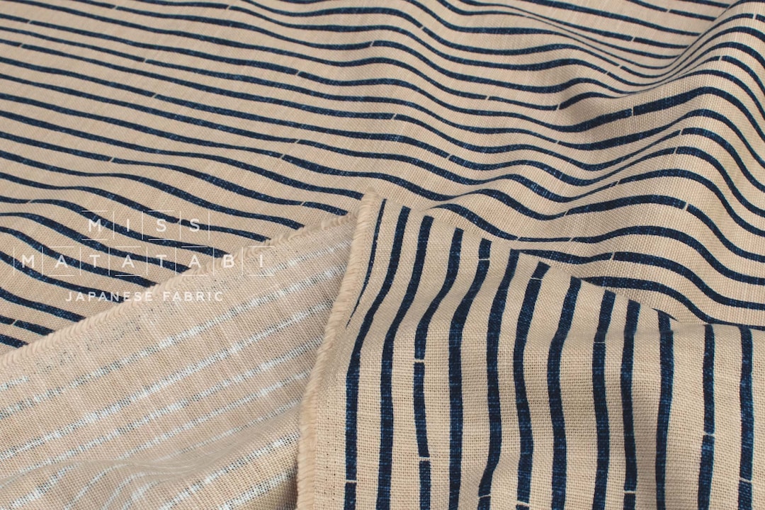 Shokunin Collection Hand-printed Japanese Fabric Bamboo Grove - 3B ...