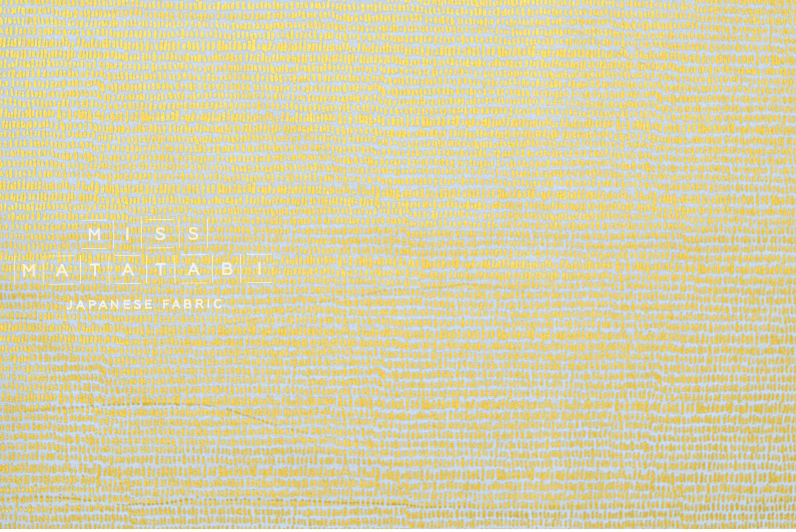 Cotton Steel Wildwood lawn hatch marks metallic gold blue | Etsy