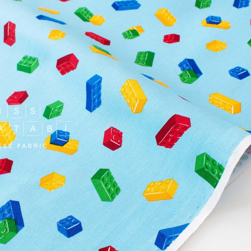 Legos Fabric - Etsy