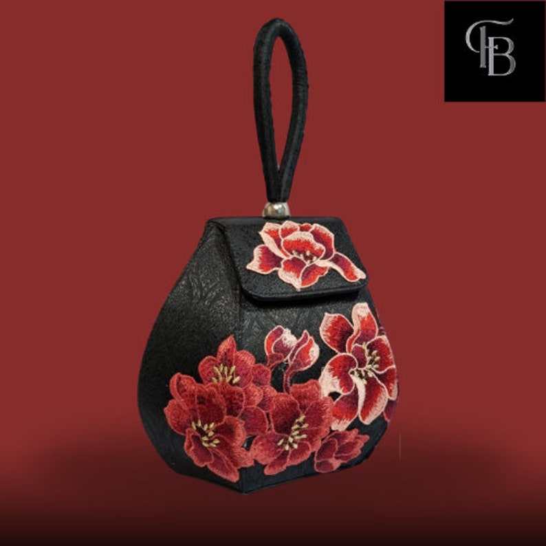 Thai Hand Bag Made of Silk Handmade 100 % Women's Handbag for ...