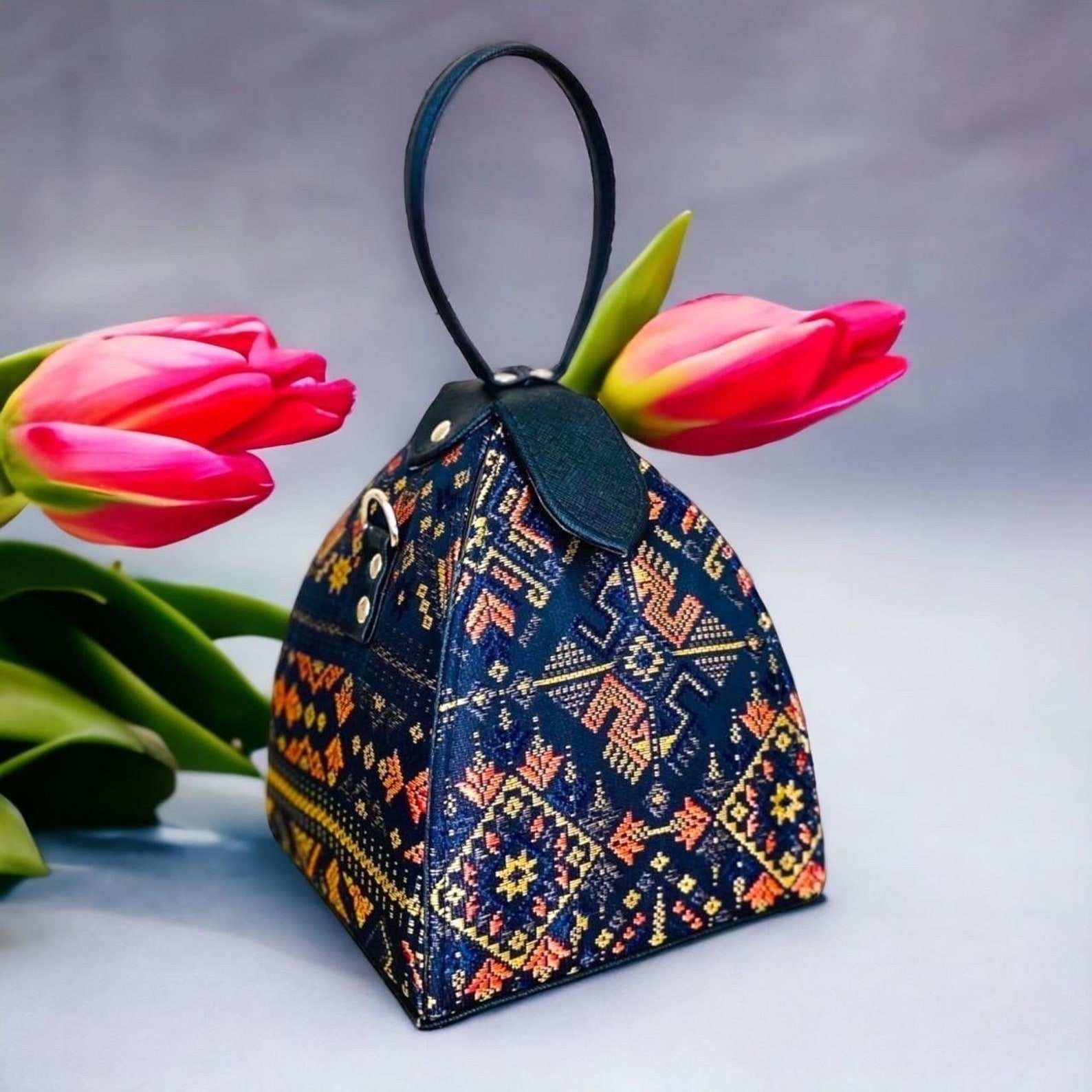 Thai Bag Made of Silk Handmade 100 % Mini Bag Thai Silk Purse - Etsy