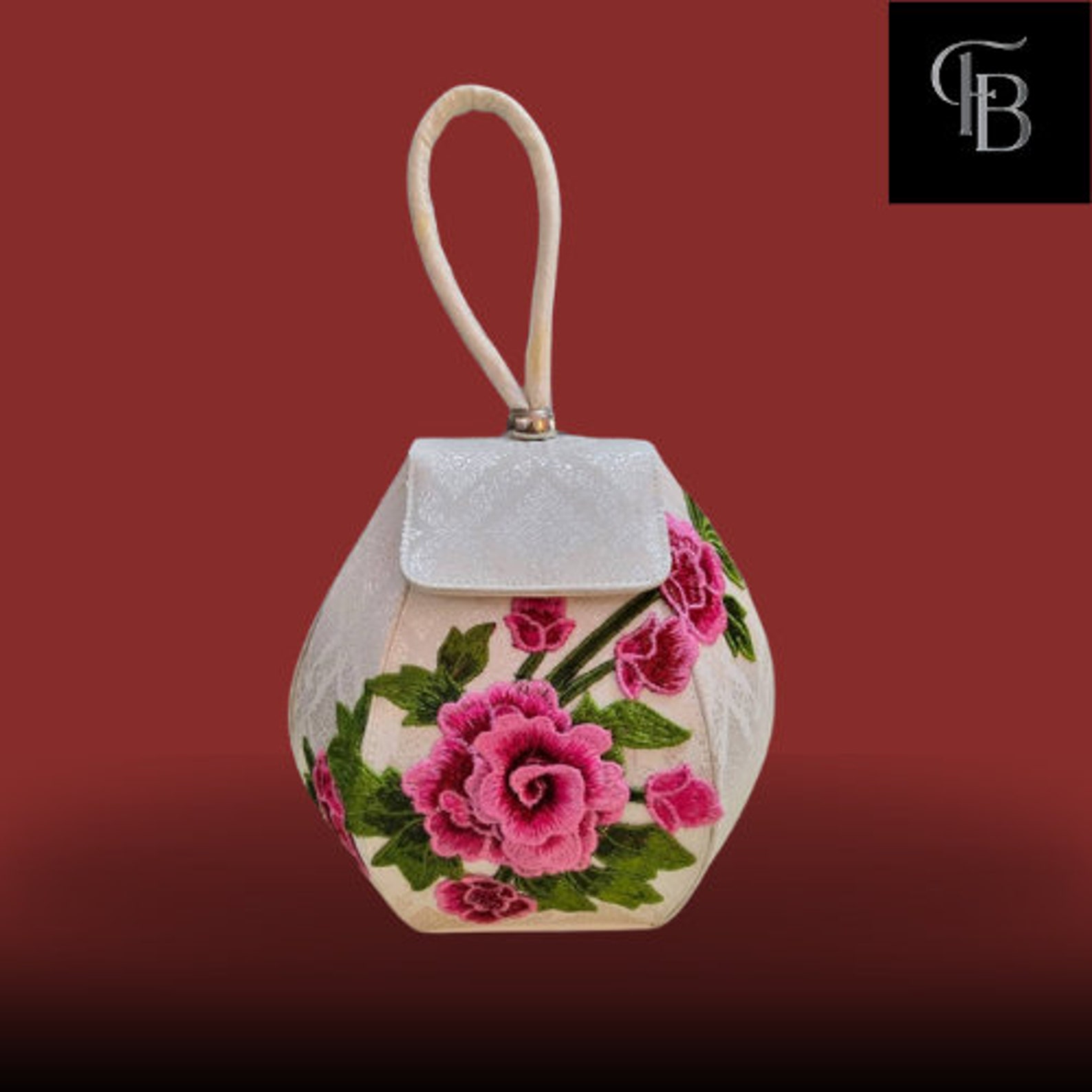 Thai Hand Bag Made of Silk Handmade 100 % Women's Handbag for ...