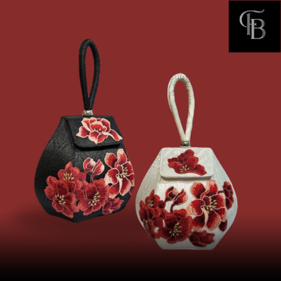 Thai Hand Bag Made of Silk Handmade 100 % Women's Handbag for ...