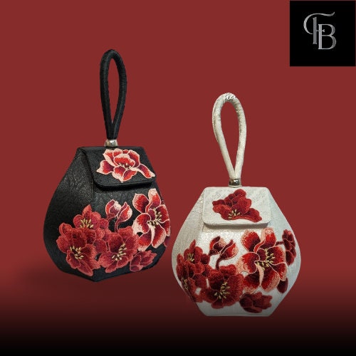 Thai Hand Bag Made of Silk Handmade 100 % Women's Handbag for ...