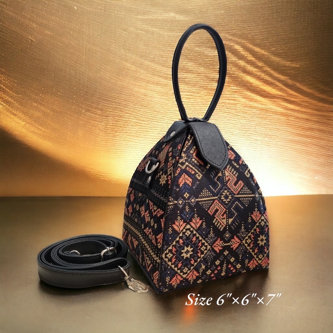 Thai Bag Made of Silk Handmade 100 % Mini Bag Thai Silk Purse - Etsy