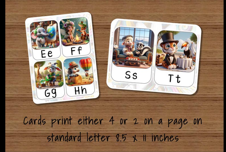 ABC Alphabet Flash Cards for Kids | Preschool Phonics & Reading Game ...