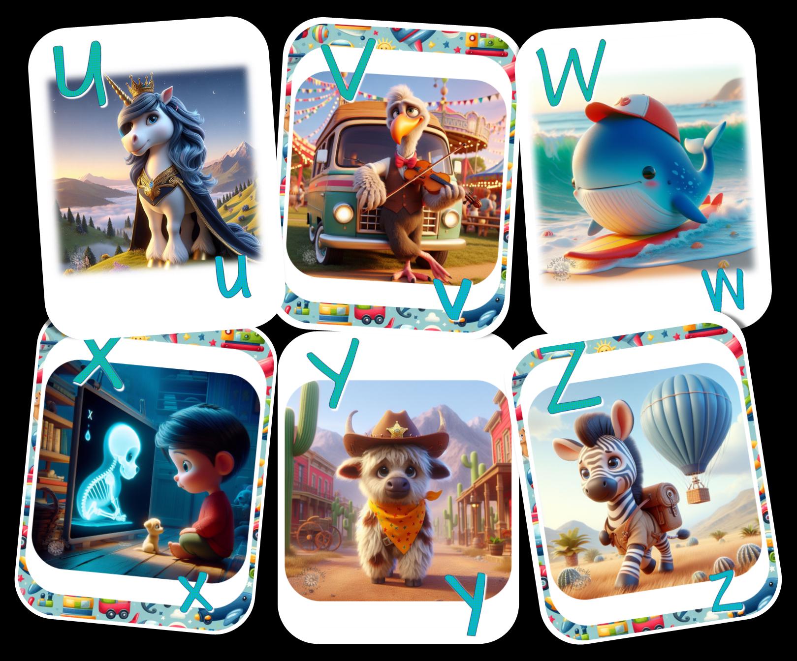 ABC Boys and Toys Wall Decor. ABC Boys and Toys Giant Flashcards - Etsy