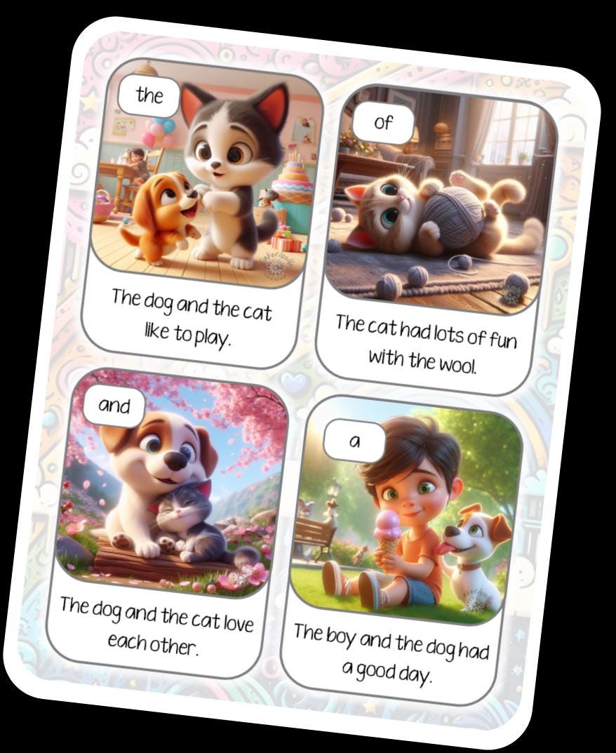 Sight Words Flashcards: First 50 High Frequency Words - Etsy