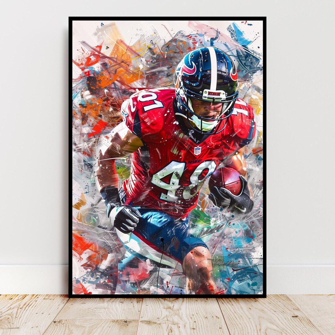 Running Back American Football Poster - Etsy