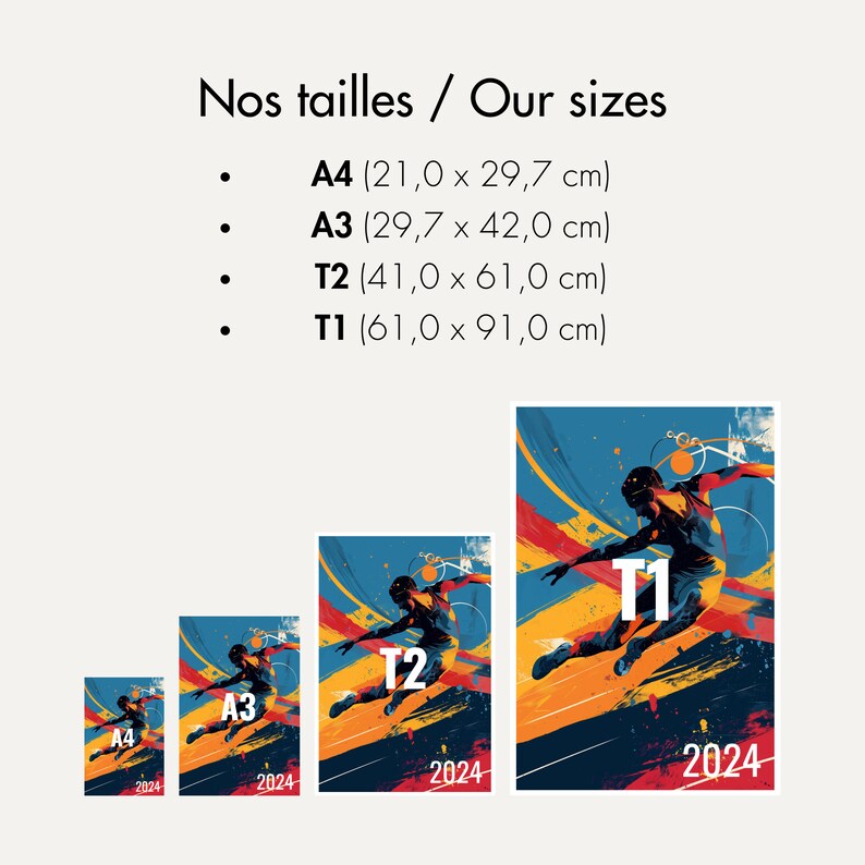 Track and Field Poster, Competition, 2024, High Quality Photo, Artistic ...
