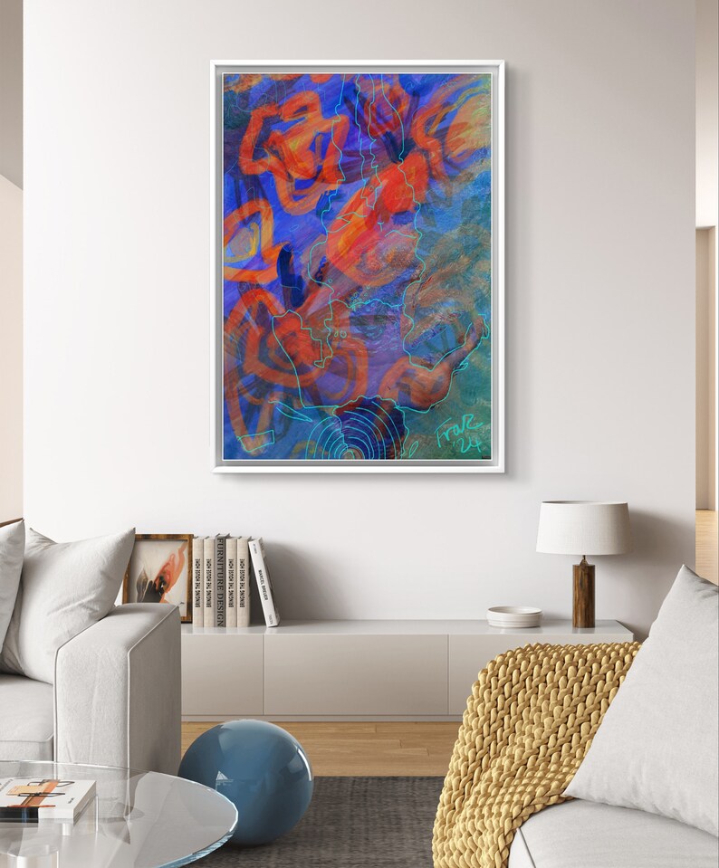 Roses for Adrién | Fine Art Giclée Print | Wall Art | Interior Art ...