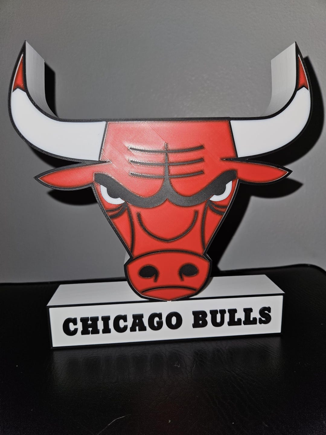 Chicago Bulls Light Box - Etsy