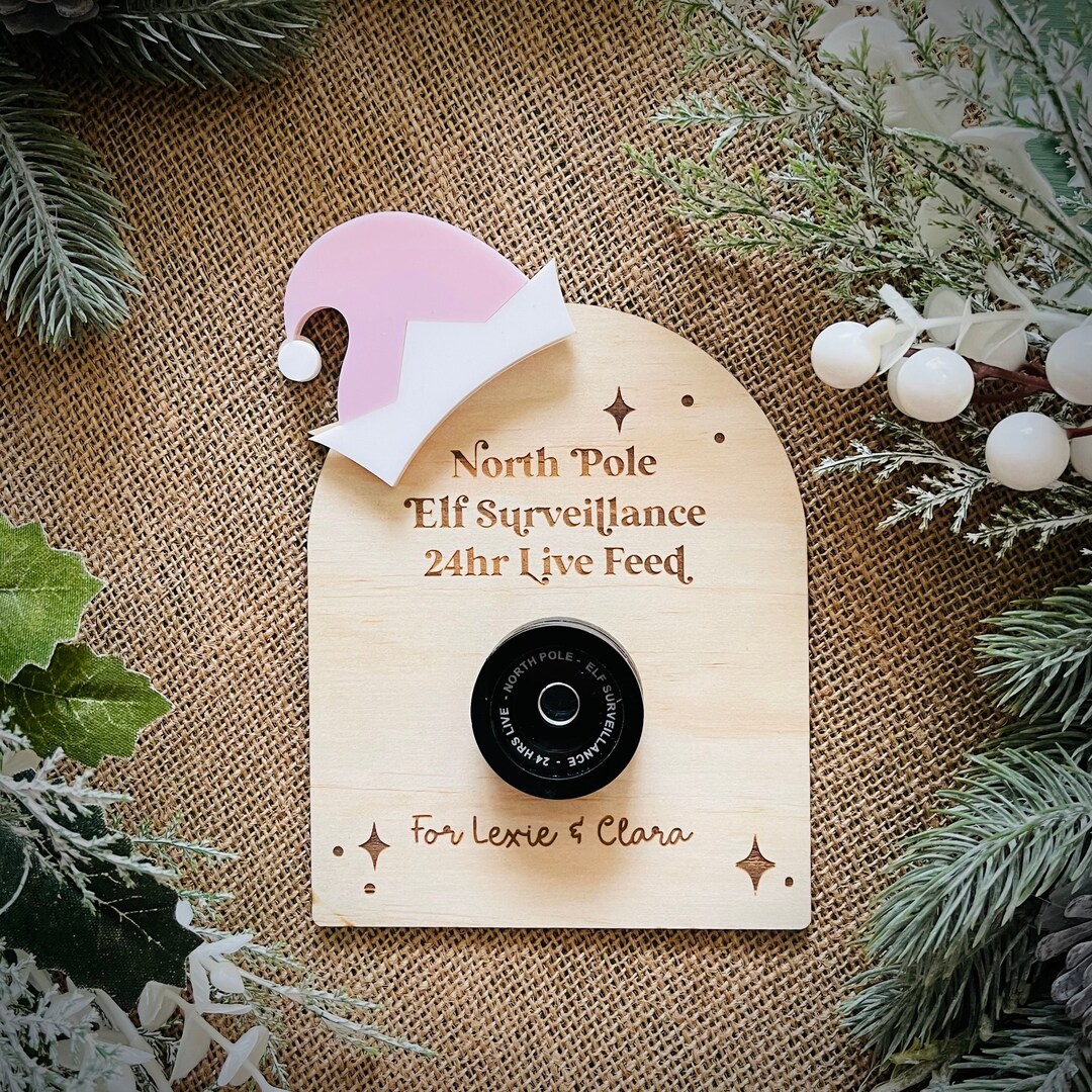 Christmas Elf Surveillance Camera - Etsy