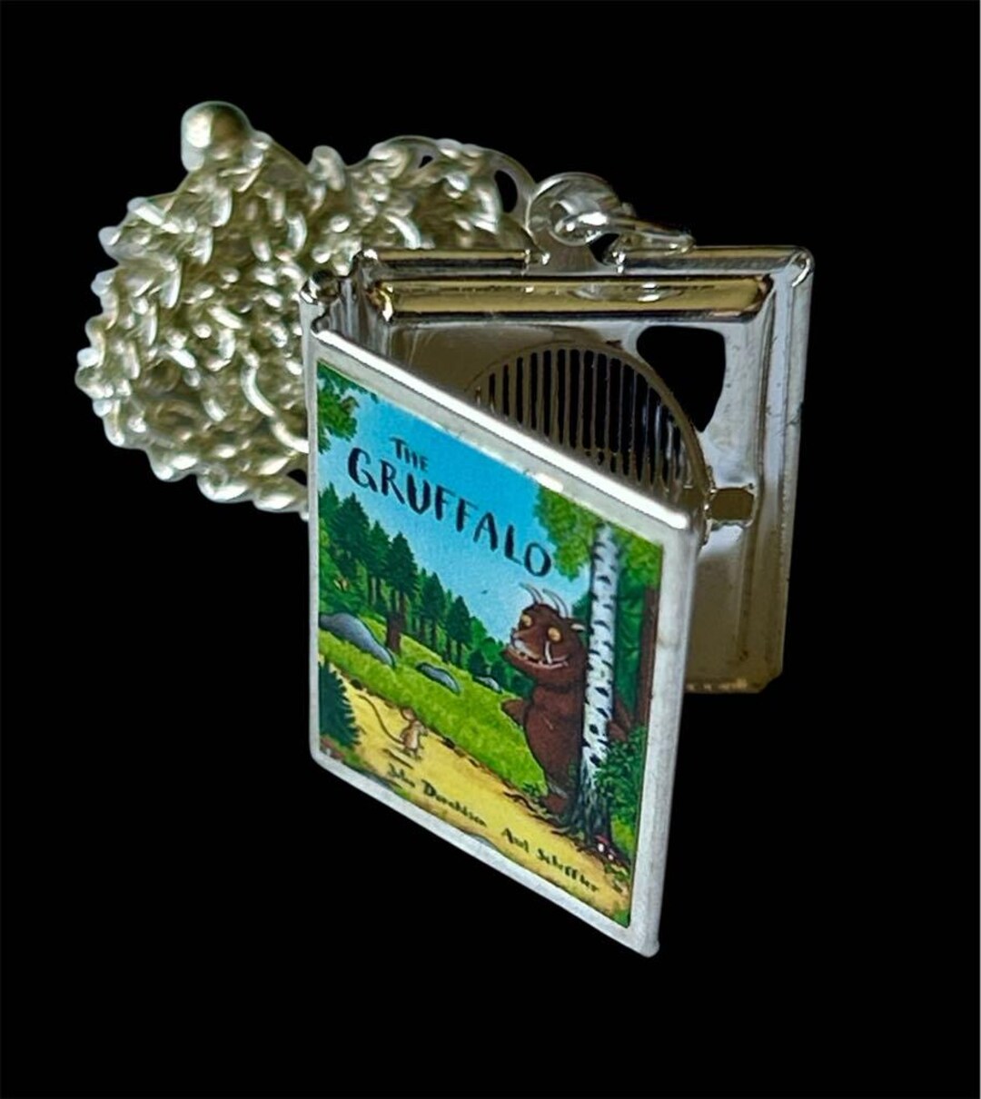 The Gruffalo Book Locket Necklace - Children, Story, Monster, Poem ...