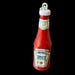 Tomato Ketchup Bottle Keyring - Red Sauce, Condiment, Miniature, Food ...