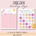 Reading Log for Kids Reading Log Unicorn Reading Tracker for Kids ...