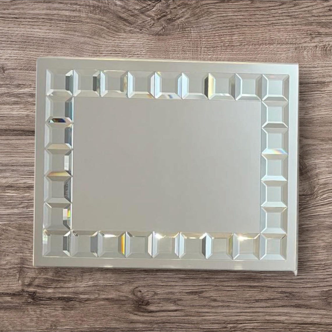 Mirror Handmade Spiegel Facet Design Modern Decoration - Etsy