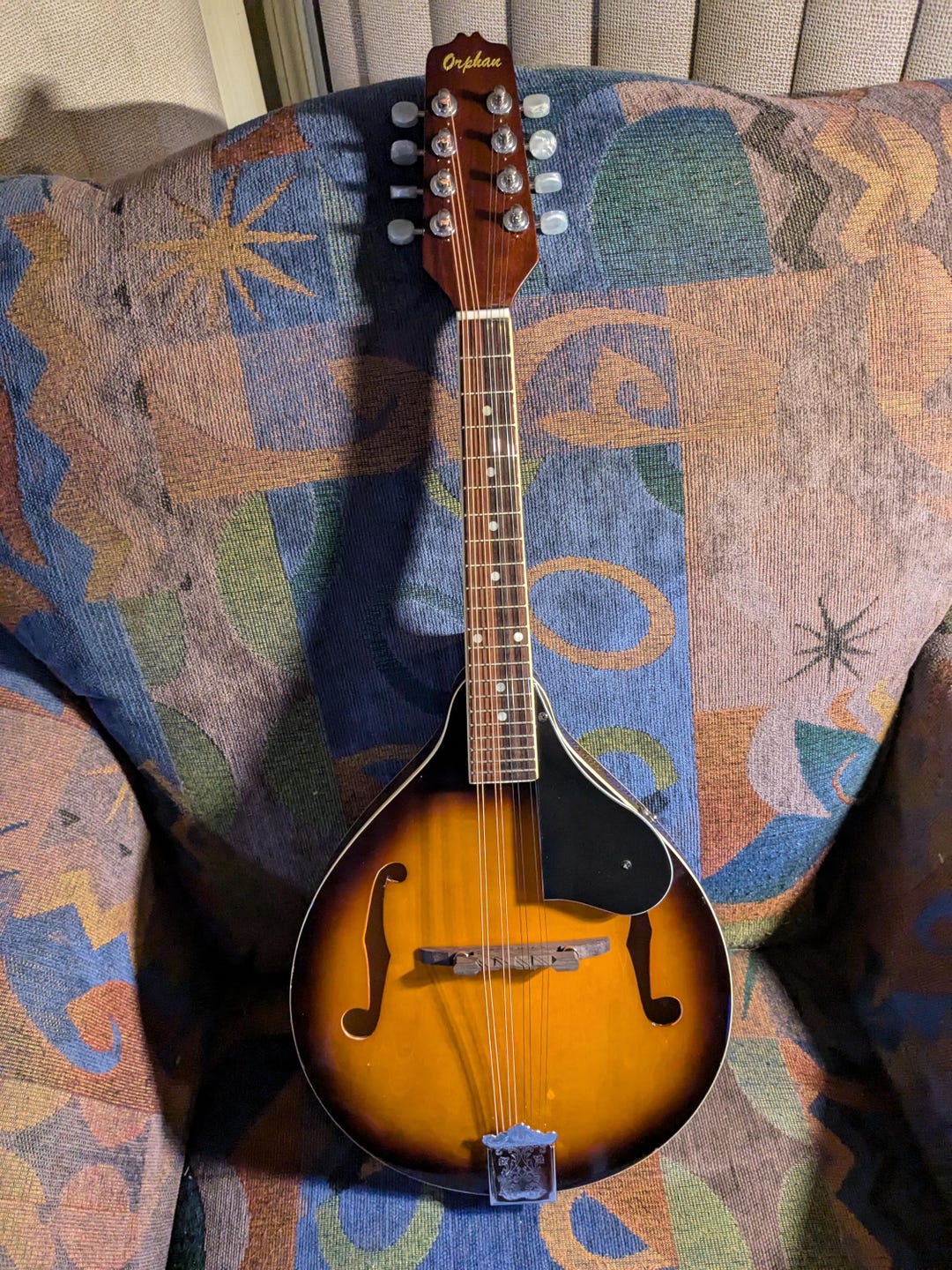 Vintage 1980's Orphan Mandolin Sunburst Finish W/ Gig Bag - Etsy