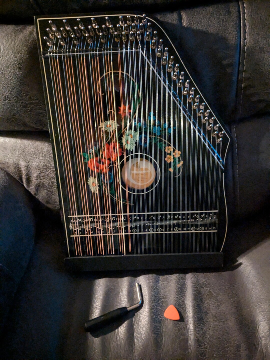 Vintage 1985 Musima Zither 5 Chord/62 String W/ Accessories - Etsy