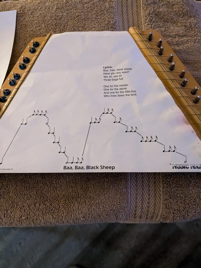 Vintage Lap Harp Nepenenofka From Belarus W/ Case and Accessories - Etsy