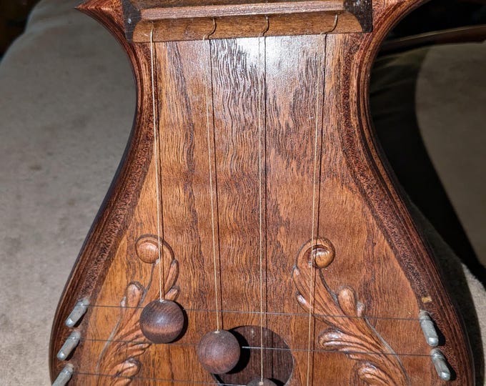 Orphan Door Harp/ Beautiful Hand Carved - Etsy