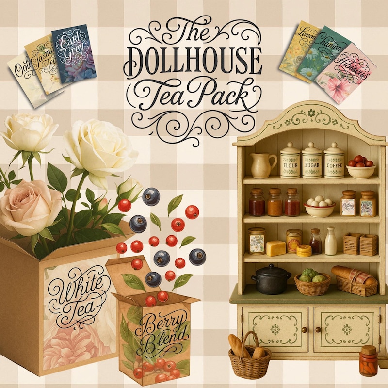 Miniature Food on Plates - Etsy