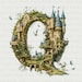 Enchanted Castle Alphabet Clipart | PNG | 26 High-resolution 300 DPI ...
