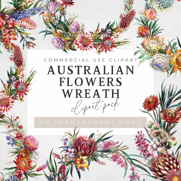Australian Native Flowers Clipart Gumnut Blossoms Eucalyptus Flowers ...